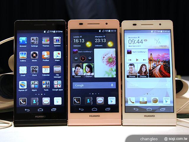 HUAWEI Ascend P6重點功能 倫敦動手玩- SOGI 手機王