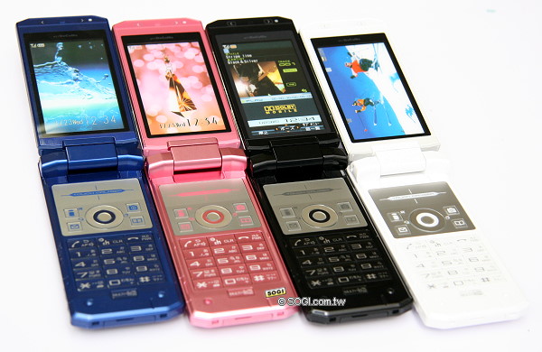 One Touch滑鼠＋3.2吋螢幕 Sharp SH905i- SOGI 手機王