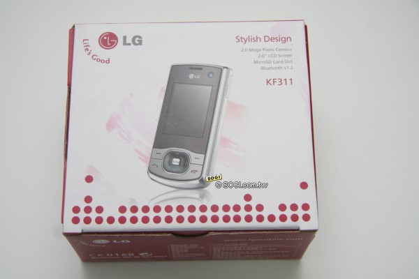 LG KF311 雙面時尚 一機兼得- SOGI 手機王