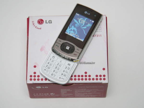 LG KF311 雙面時尚 一機兼得- SOGI 手機王