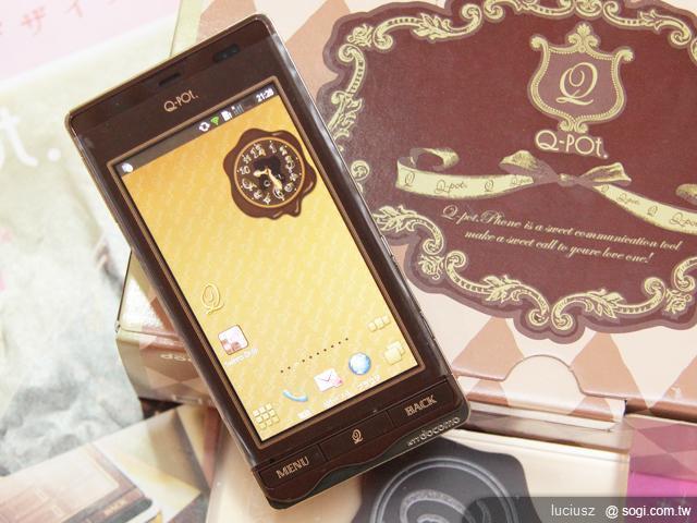Sharp Q-pot. SH-04D超智慧巧克力甜心- SOGI 手機王